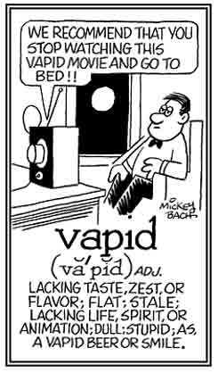 Vapid Definition